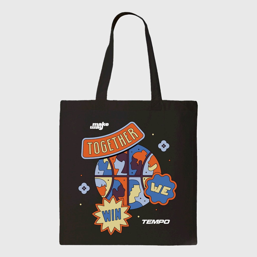 Simon L’Archevêque x Together We Win Tote – MAKEWAY